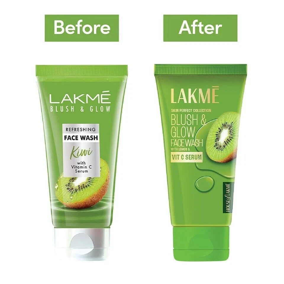 Pack of 2 LAKMÉ Blush & Glow Exfoliating Face Wash 100g free shipping ...
