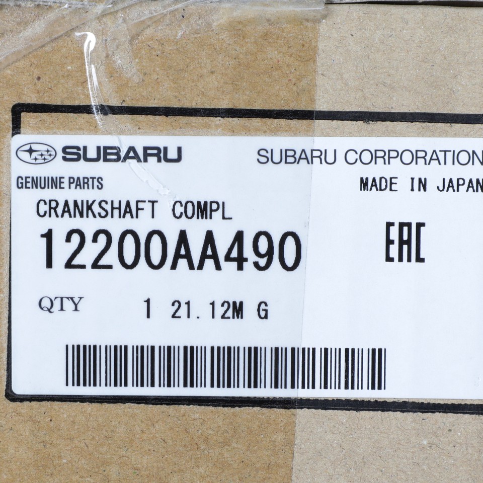 OEM NEW 2013-2021 Subaru BRZ Forester WRX 2.0L Engine Crankshaft ...