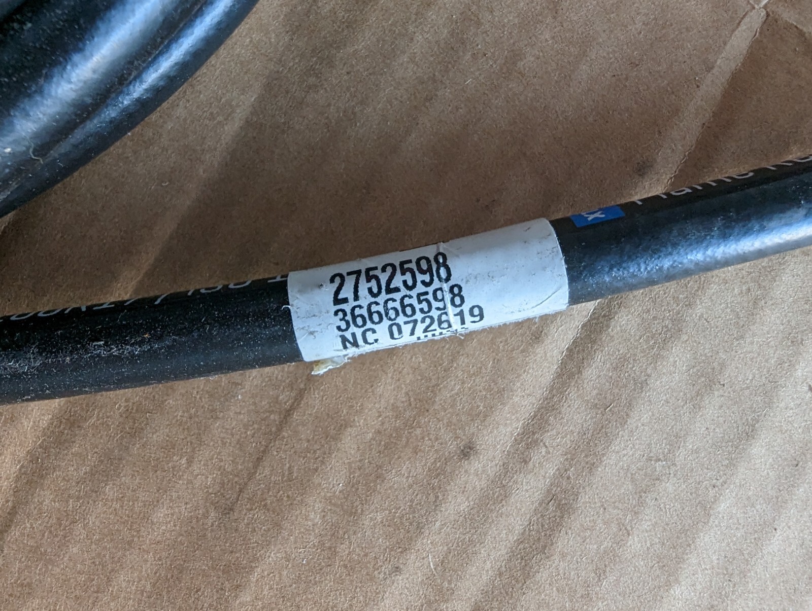 NEW OEM GATES 50FT FIRE RESISTANT HYDRAULIC HOSE 2752598 3250 PSI ...