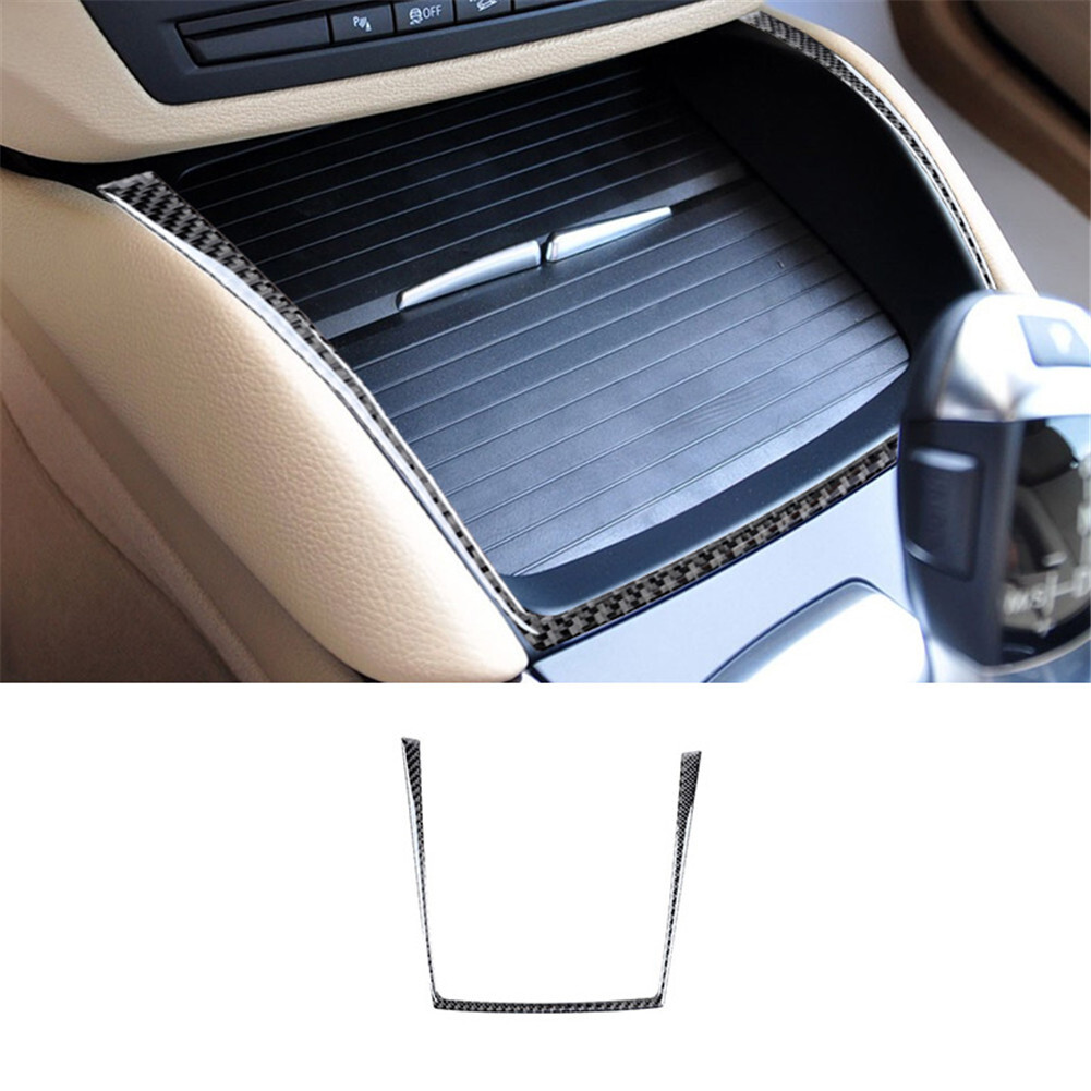 52Pcs Carbon Fiber Full Interior Kit Cover Trim For BMW X5 E70 X6 E71 ...
