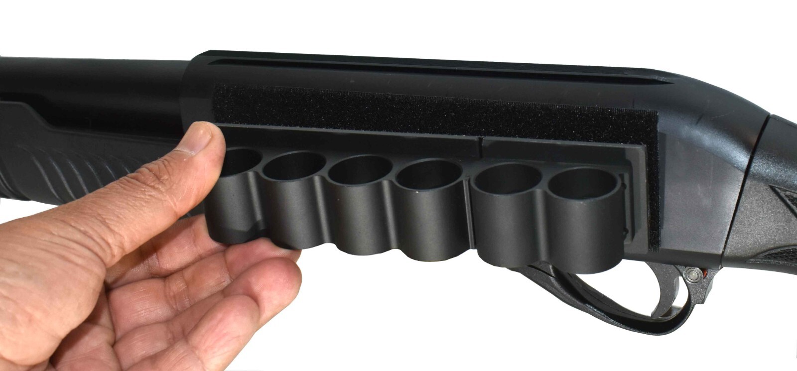 Beretta 1301 12 Gauge Shell Holder 6 Round Aluminum Side Saddle ...