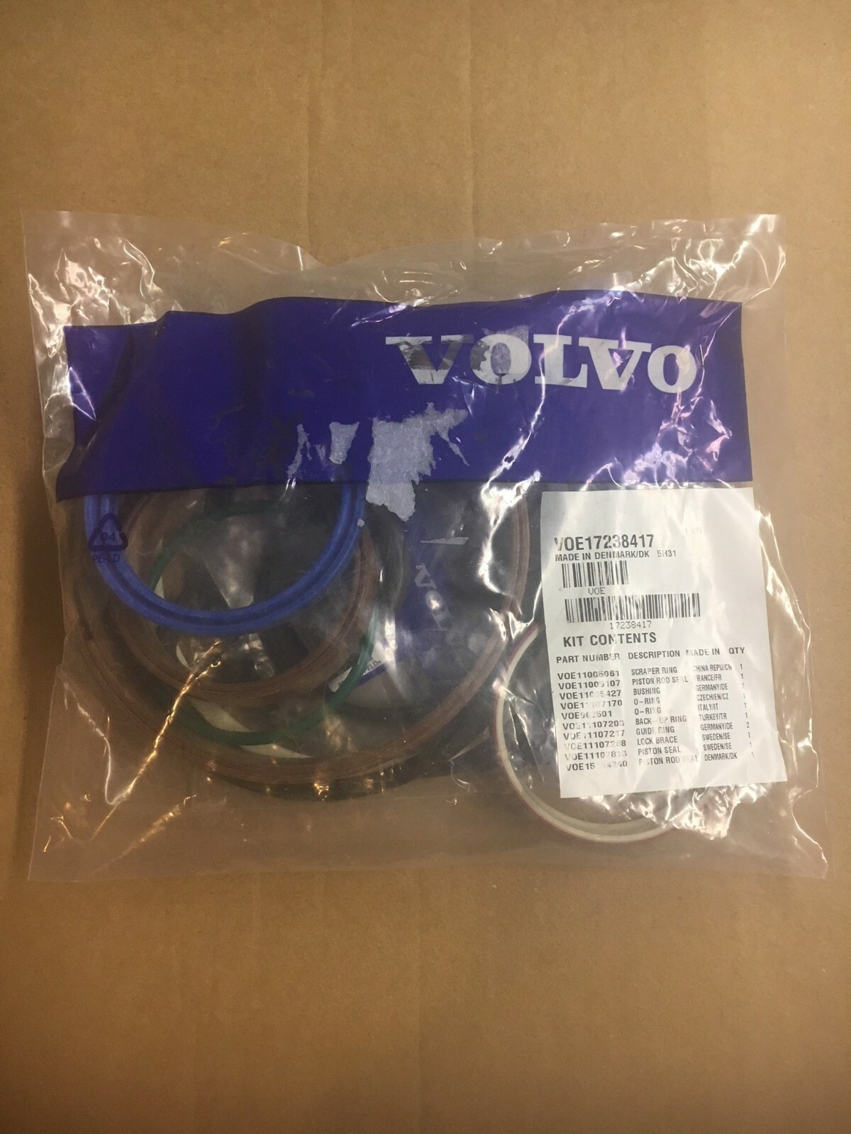 17238417 KIT - VOLVO - BUCKET CYL. - L90E-L90F-L90G-L90H-L180F-L180G ...