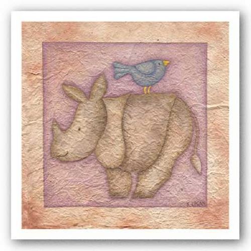 ART PRINT Rhino Beth Logan | eBay