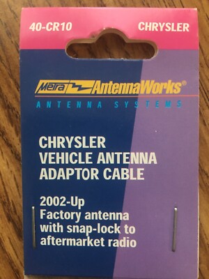 Metra 40-CR10 Chrysler Vehicle Antenna Adaptor Cable 2002-up | eBay