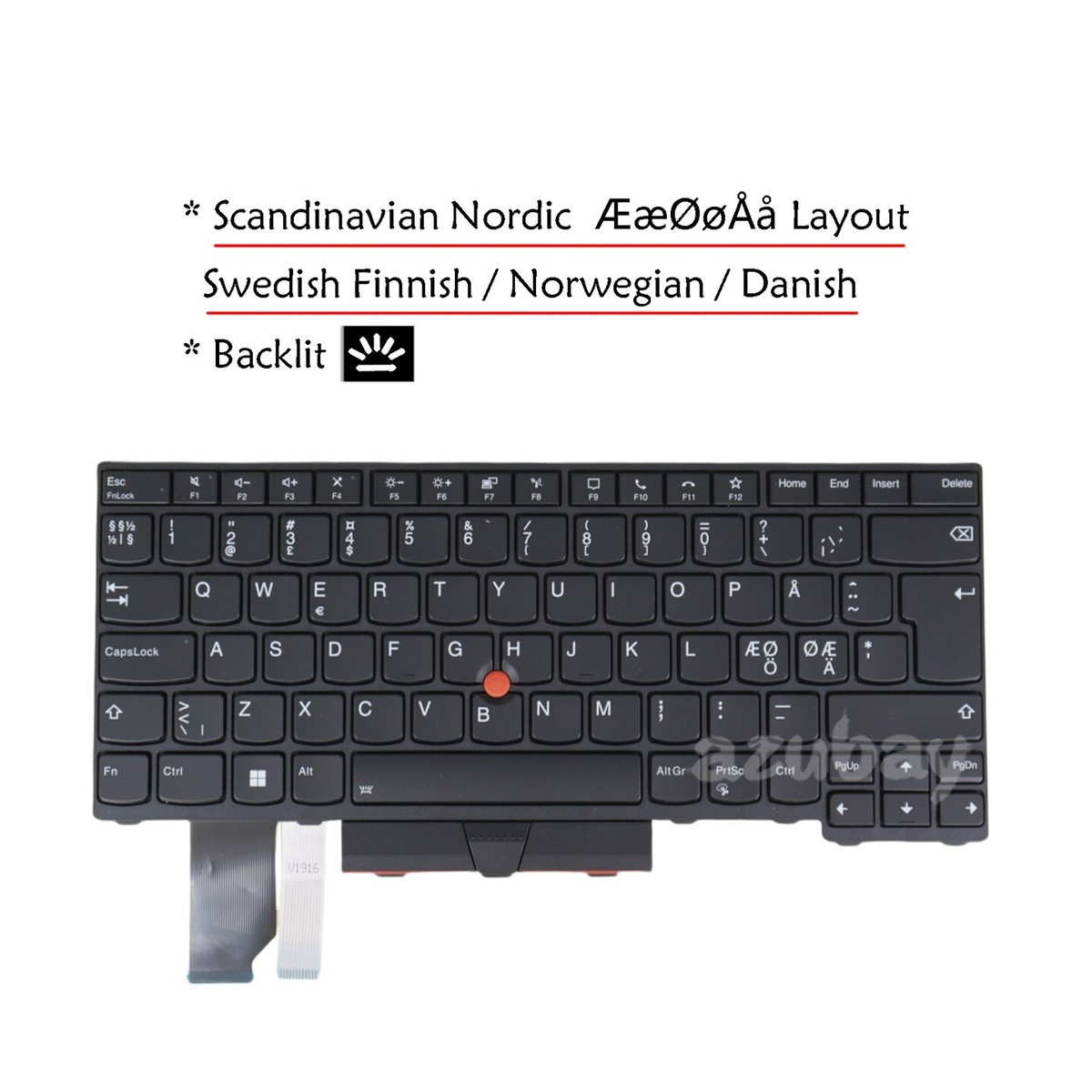 Bilingual Keyboard Stickers Swedish-Finnish Keyboard Labels ...