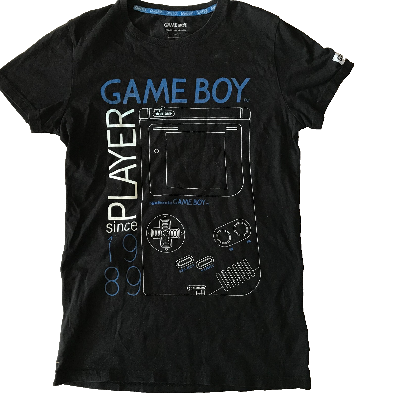 GAME BOY ORIGINAL MERCHANDISE T-SHIRT SZ MEDIUM EU SMALL SIZE | eBay