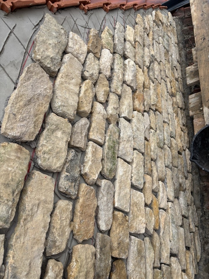 Stone cladding tiles , external stone Slips Brick Slips , Real Stone ...
