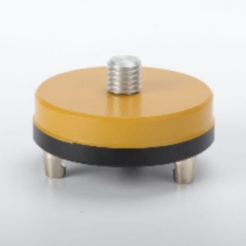 Yellow Fixed Adapter with 5/8X11 Thread for Total Station Gnss Trimble ...