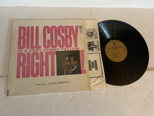 Lp Record 33 1/3 bill crosby/its a very funny fellow right #1518 warner ...