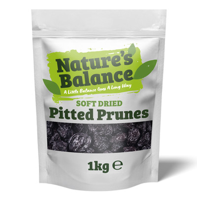 Dried Pitted Prunes 1kg Soft Chewy Digestion Aid Natures Balance ...