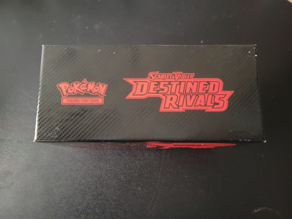 Pokemon 550ct Cards Destined Rivals Scarlet & Violet Box Dividers Dice ...