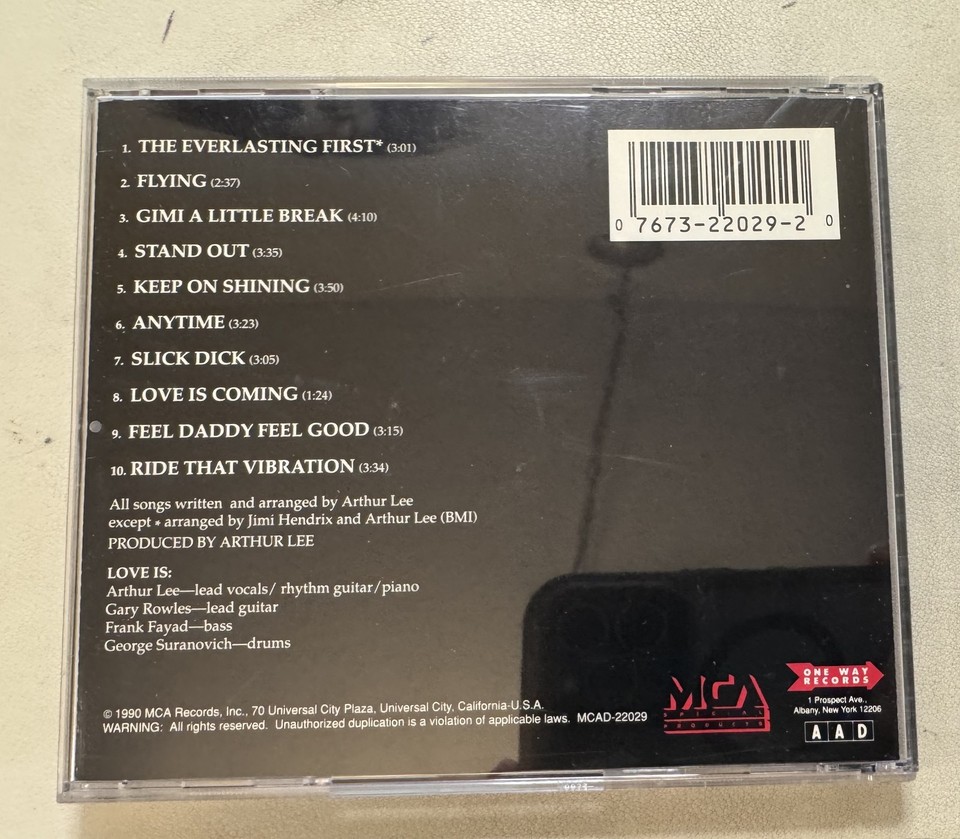Love - False Start (CD, Album, RE) 1990 MCA Special Products,One Way ...