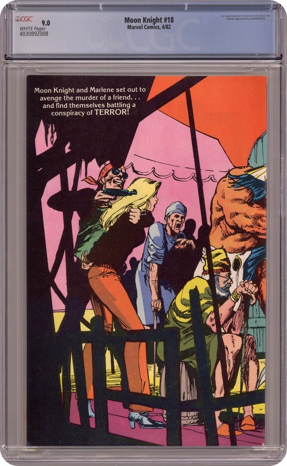 Moon Knight #18 CGC 9.0 1982 4030892008 | eBay