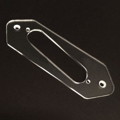 CONVERSION GUITAR PICKUP MOUNTING RING - P90 DogEar to Slant Single ...