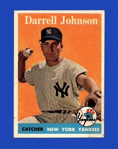 1958 Topps Set-Break # 61 Darrell Johnson VG-VGEX *GMCARDS* | eBay