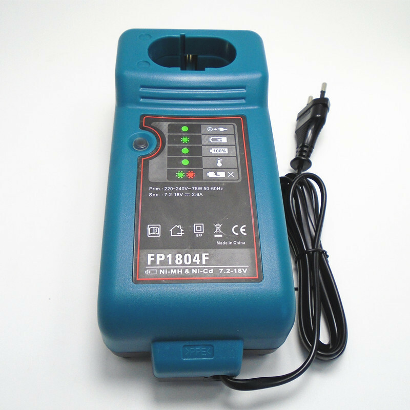 Battery Charger For MAKITA 7.2V 9.6V 12V 18V DC1804 DC1410 DC1414F ...