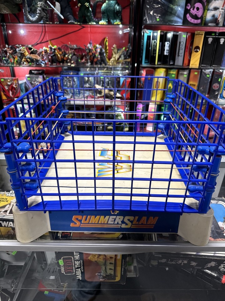 WWF LJN Wrestling Superstars Ring & Cage Match Accessory LJN 1985 ...