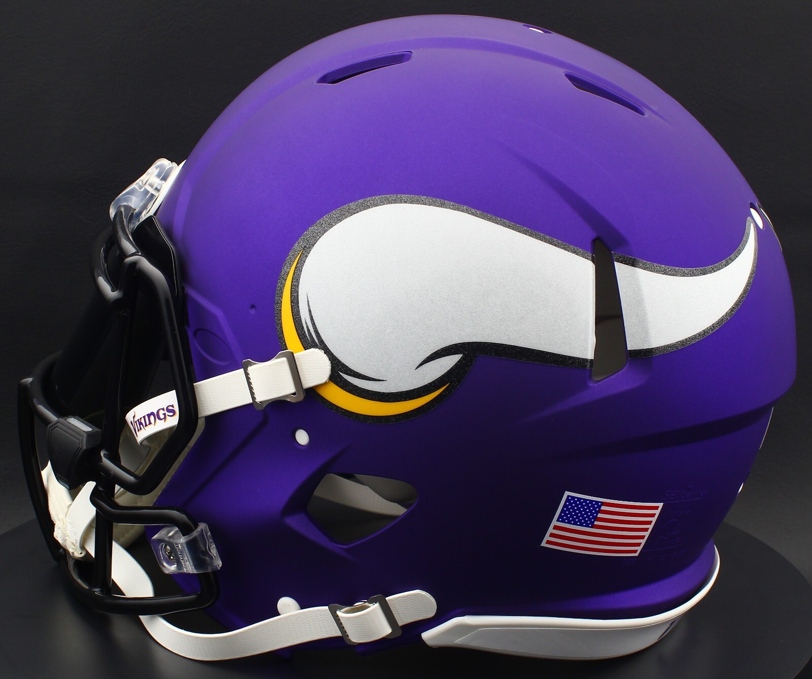 MINNESOTA VIKINGS NFL Riddell SPEED Full Size Authentic Football Helmet ...