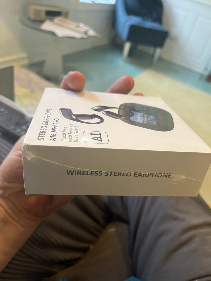 A16 Mini PRO Stereo Earphone Wireless Bluetooth Earbuds 40Hrs Playtime ...