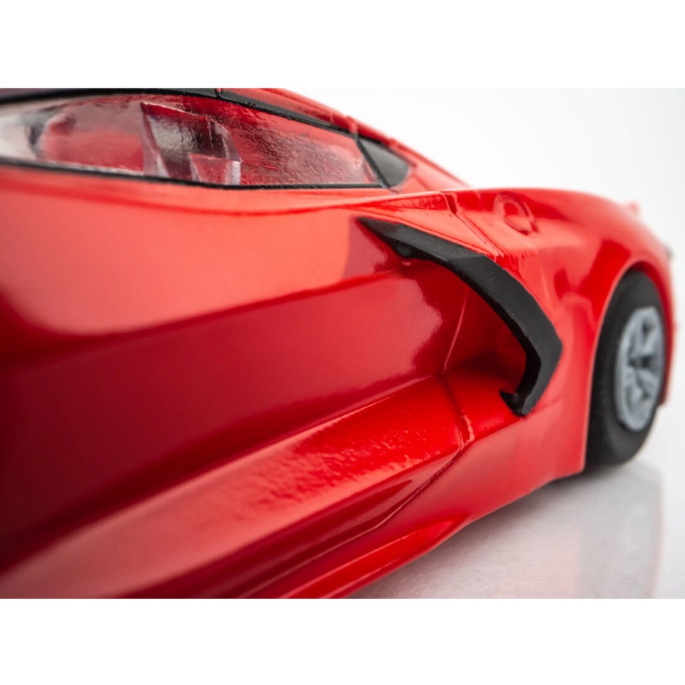 AFX 22011 Corvette C8 Torch Red Mega G+ Slot Car HO Scale 850015210433 ...