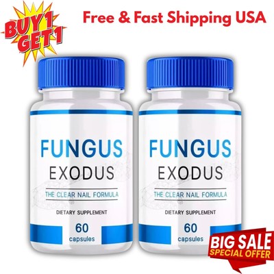 Fungus Exodus Pills to Combat Toenail Fungus and Nail Health 60 ...