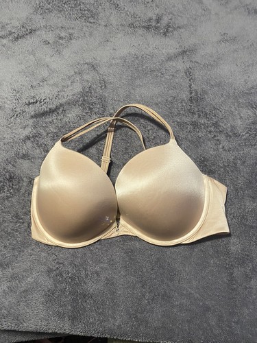 Victoria Secret 36DD Very Sexy Nude Padded Push Up Bra w/Rhinestone ...