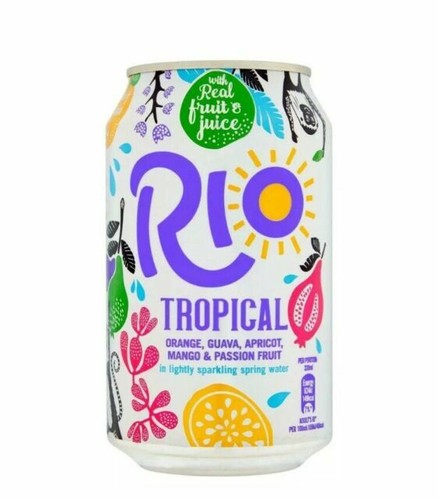 Rio Tropical 330ml Cans (Pack of 24) 5010437021832 | eBay UK