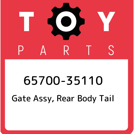 6570035110 Genuine Toyota Gate ASSY Rear Body Tail 65700-35110 for sale ...