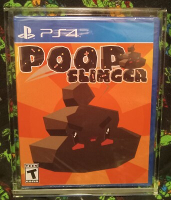 Poop Slinger PS4 Limited Rare Games | eBay