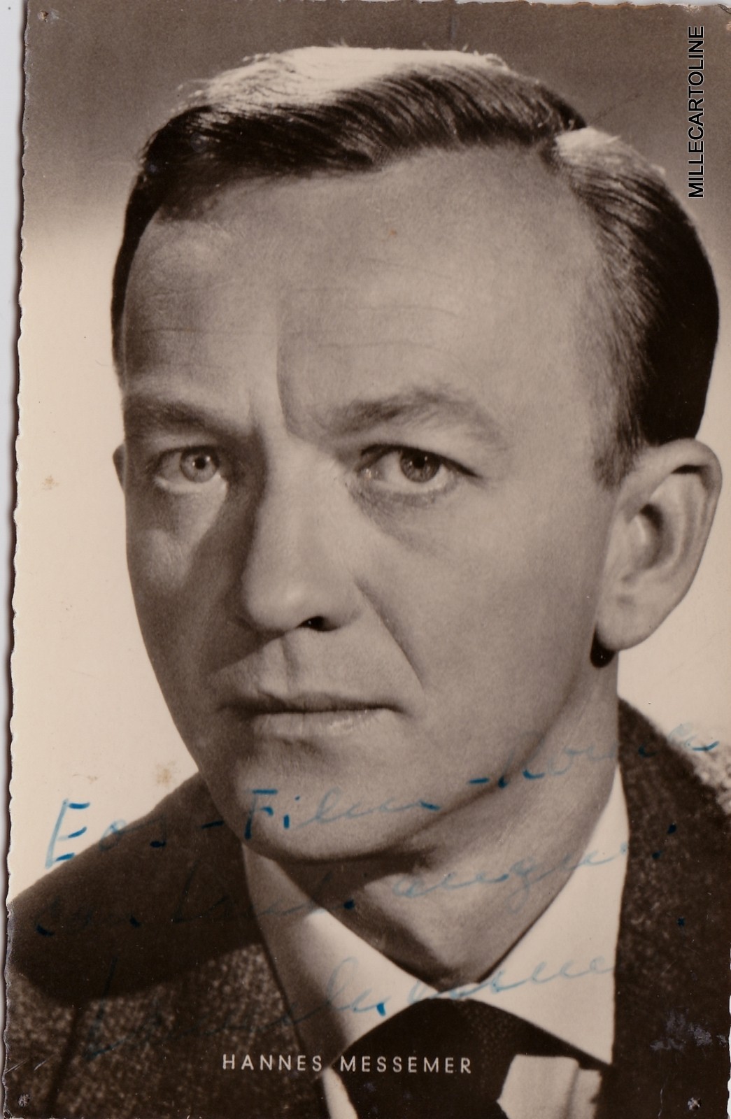 # Attore tedesco HANNES MESSEMER con autografo | eBay