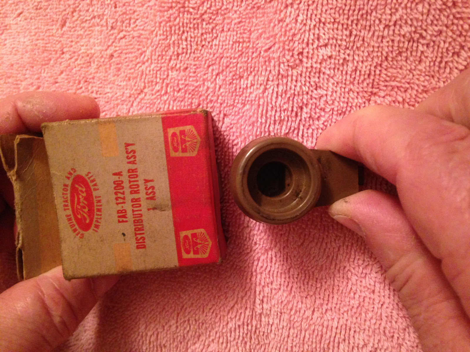 FORD DISTRIBUTOR ROTOR FAB-12200-A...PRE 40'-50'S NOS | eBay