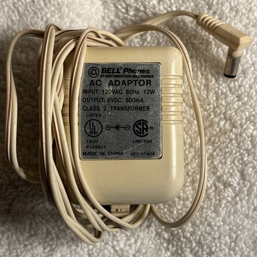 BELL PHONE: AC POWER ADAPTER - OUTPUT 9V | eBay