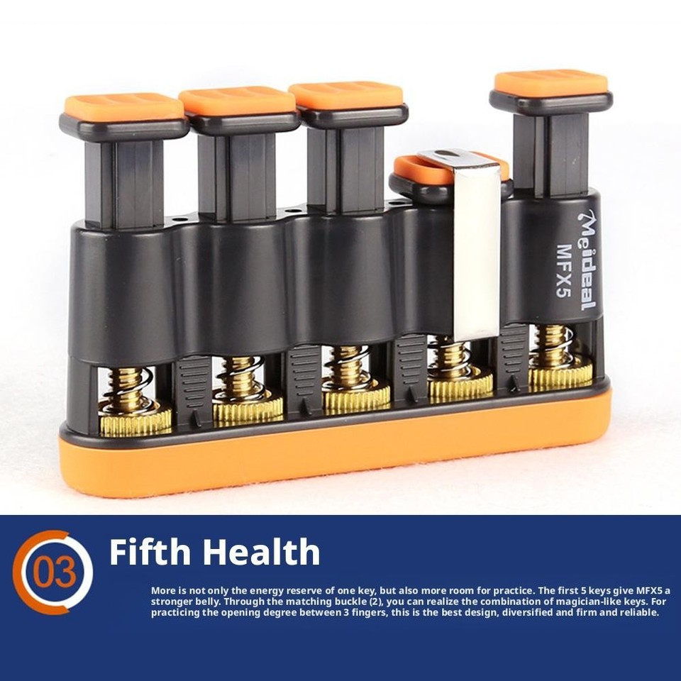 Finger Trainer Exerciser Hand Grip Finger Piano Guitar Finger ...