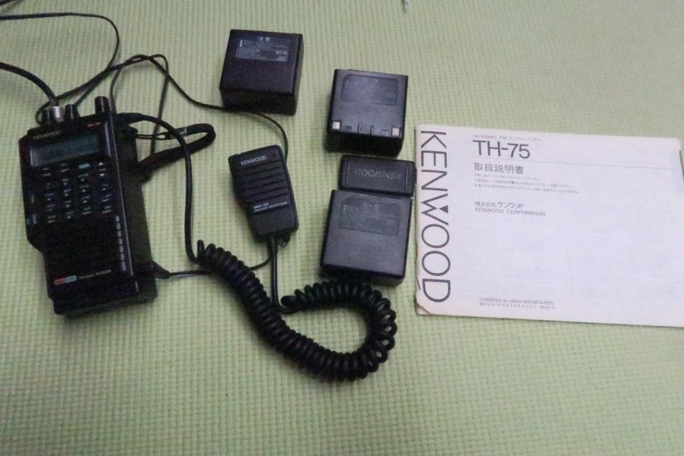 KENWOOD TH-75 radio, reception only partially confirmed | eBay