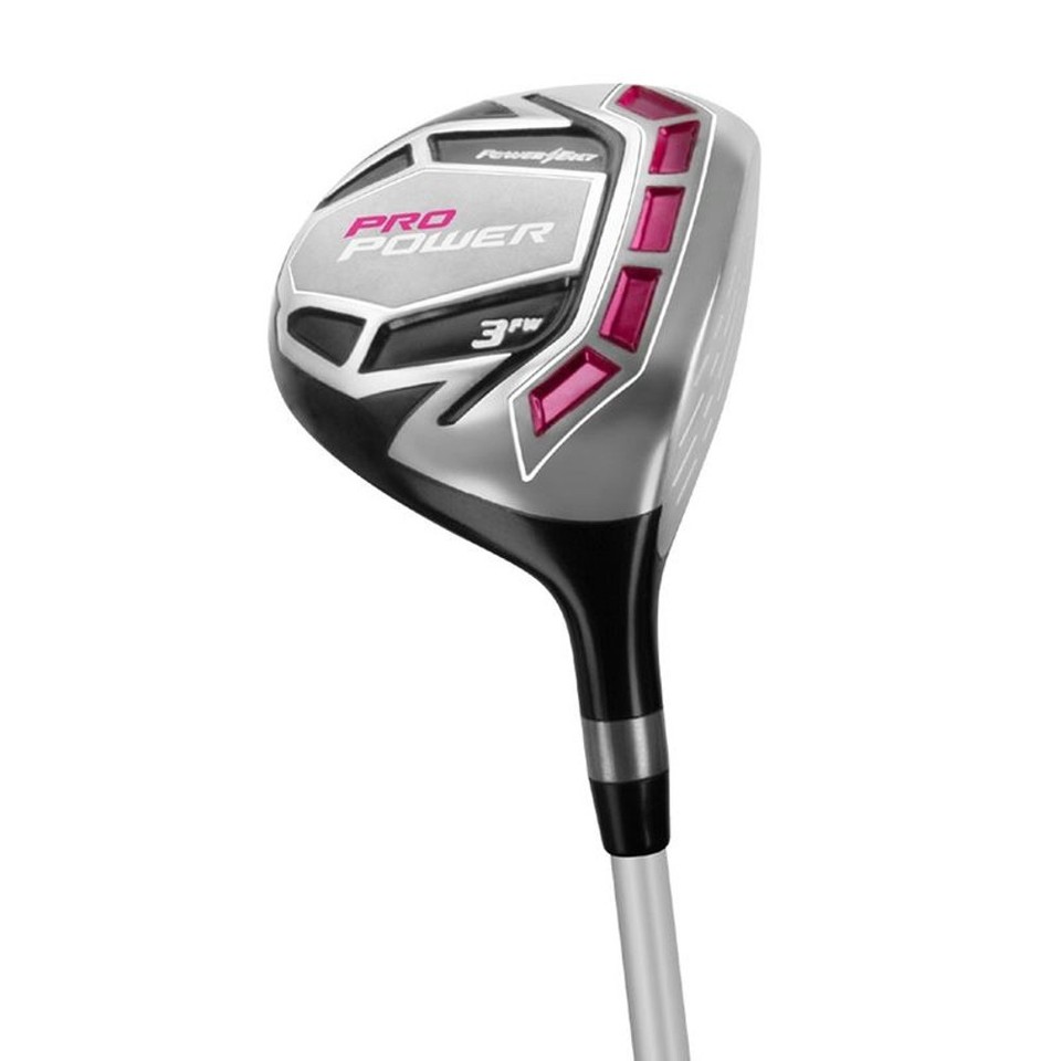 NEW Lady PowerBilt Pro Power Complete Golf Set Magenta Graphite ...