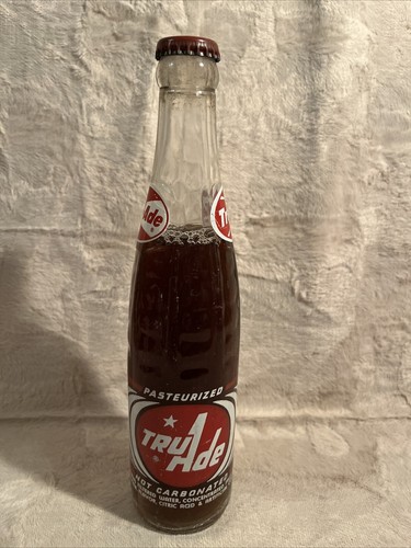 Tru Ade Grape Soda Bottle Full 10 oz. | eBay