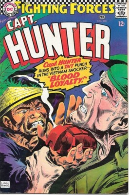 Our Fighting Forces Comic Book #105 Capt. Hunter, DC Comics 1967 NICE ...