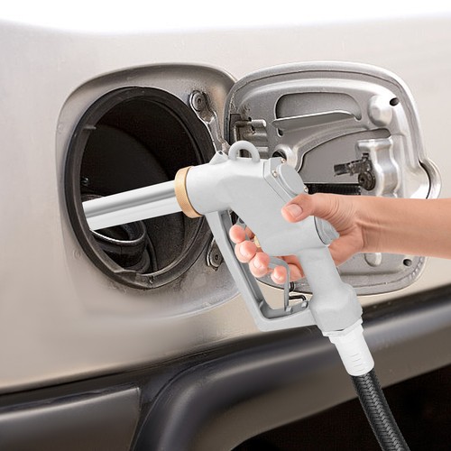 120-150L Inlet Fuel Gun Automatic Shut-off Petrol Nozzle Gasoline Gun 1 ...