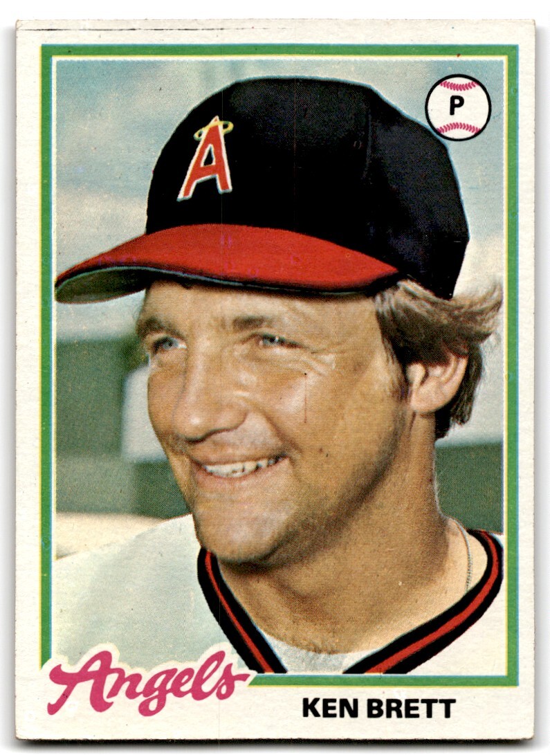 1978 Topps Ken Brett California Angels #682 | eBay