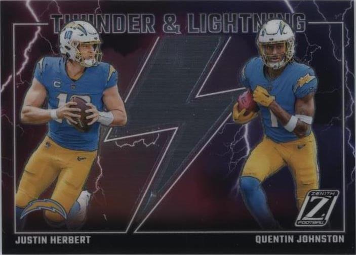 Las mejores ofertas en 2023 Panini Zenith Justin Herbert Quentin ...
