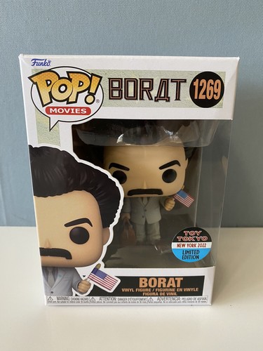 Funko Pop! Movies "Borat" NYCC 2022 Toy Tokyo Sticker #1269 Ready to ...