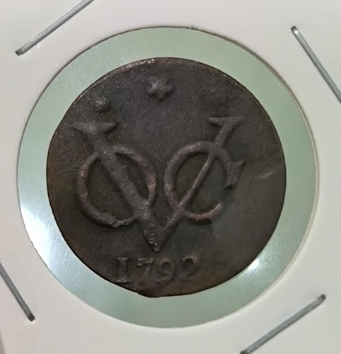 1792 Dutch Netherlands Colonial Voc Duit New York Penny West Frisia ...