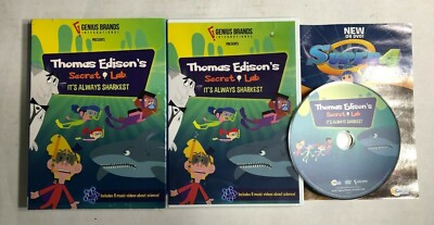Thomas Edison's Secret Lab: It's Always Sharkest (DVD, 2017) Science ...