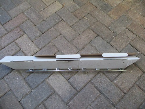 NEW 1966 Chevy Chevelle SS Trunk REAR Emblem Script | eBay