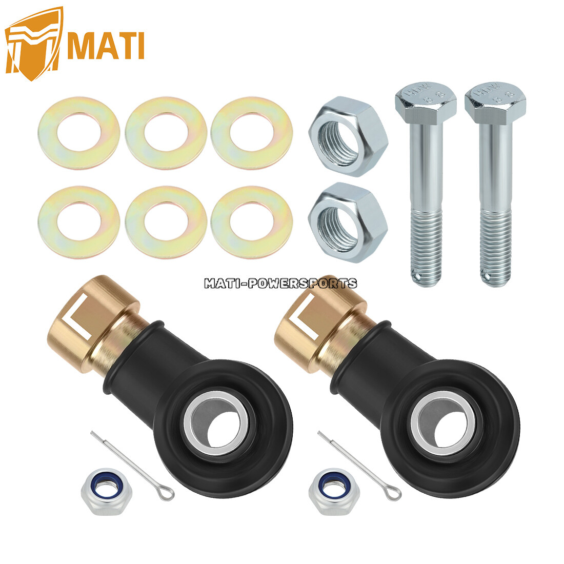 M MATI Tie Rod End Kit for Polaris Ranger Crew 570 700 800 900 1000 XP ...
