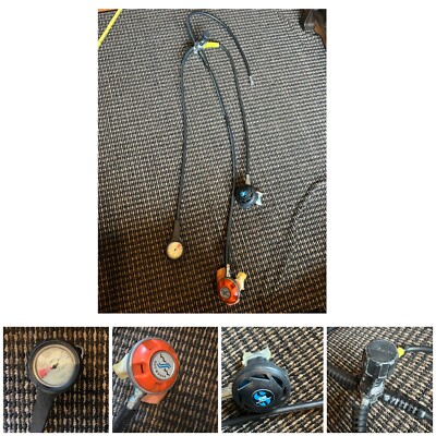 Scuba diving gear scubapro Regulator, G200, PSI Gauge.Sherwood ...