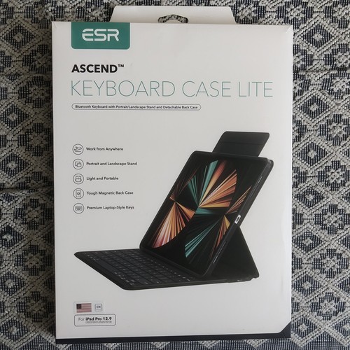 ESR ascend Keyboard Case Lite iPad Pro 12.9” Bluetooth | eBay