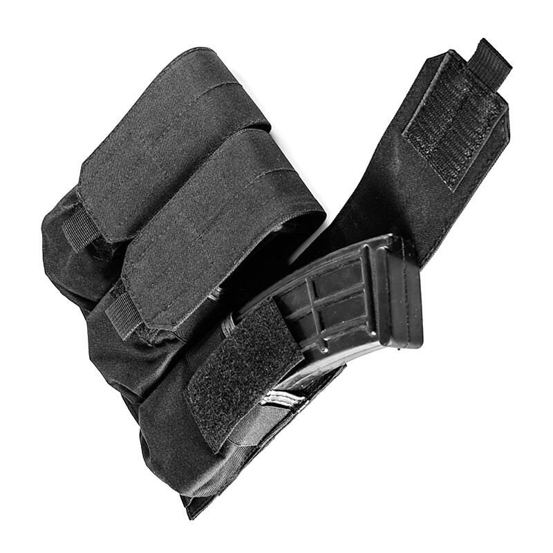 Tactical Molle Double /Triple Tool Rifle Mag Holder Bags Hunting ...