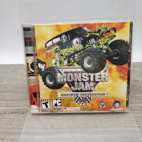 Monster Jam Maximum Destruction CD-ROM PC Ubisoft 2002 Complete | eBay