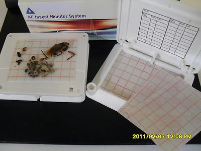 2 X INSECT BUG DETECT MONITOR TRAP CATCHER COCKROACH BED BUG FLEA ...